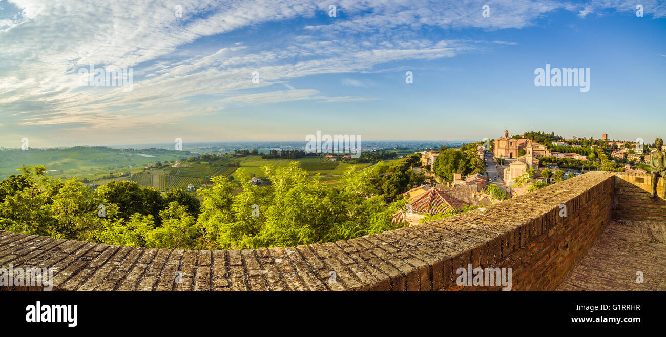 roofs and buildings of a medieval village in Italy Stock Photo - Alamy