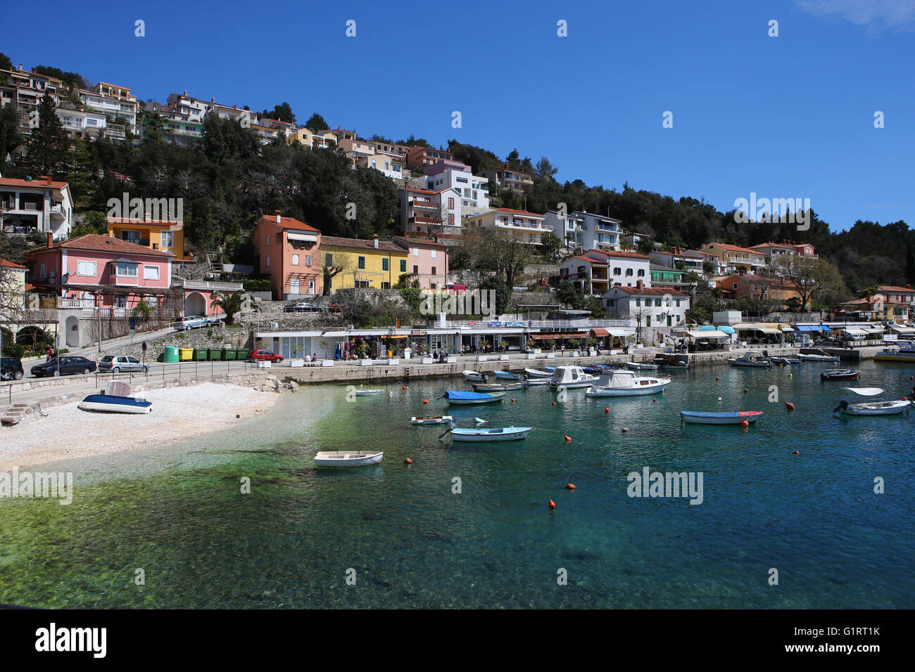 Moscenicka Draga, Istria,Croatia Stock Photo - Alamy