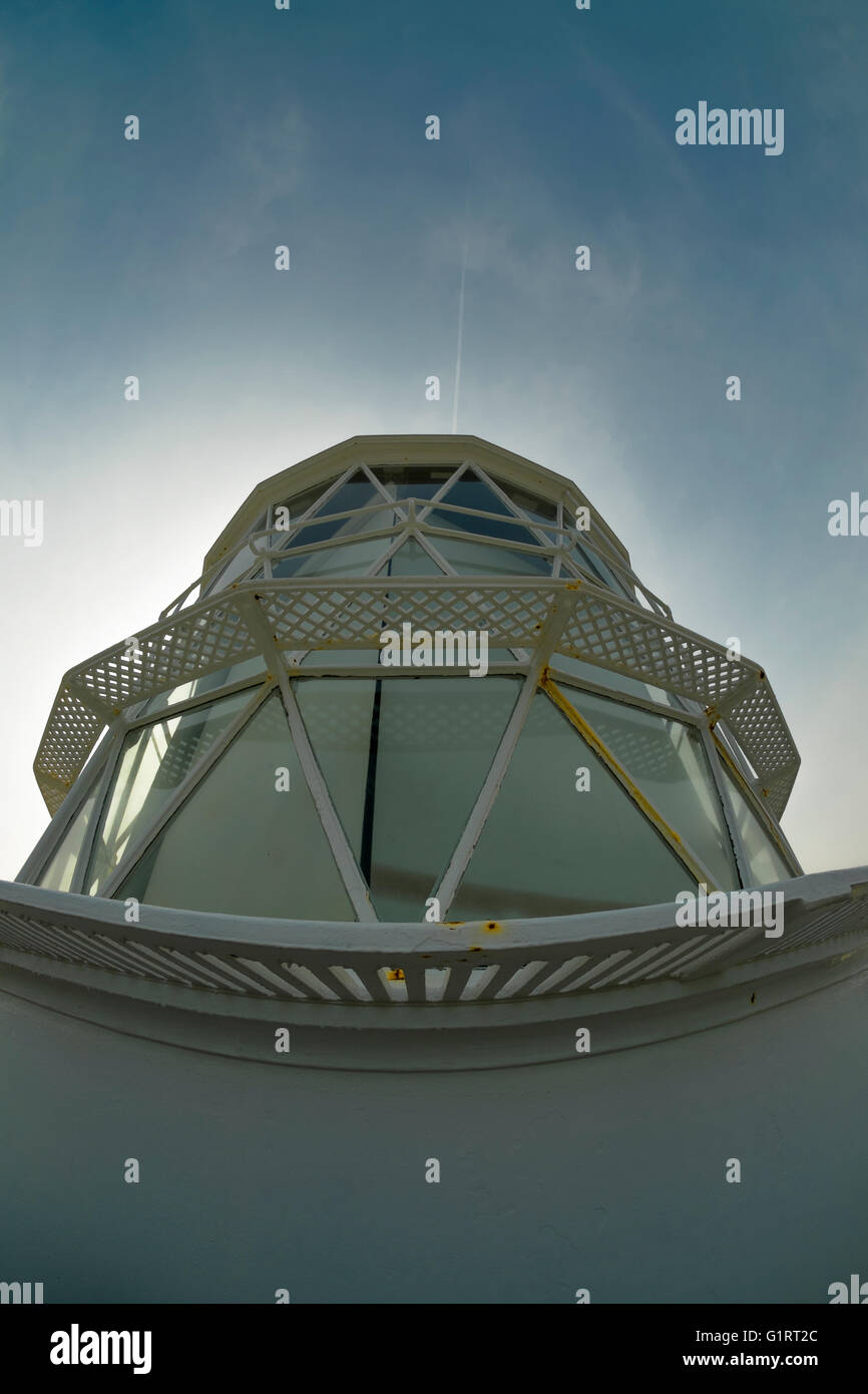 A closeup of a lighthouse tower Stock Photo - Alamy