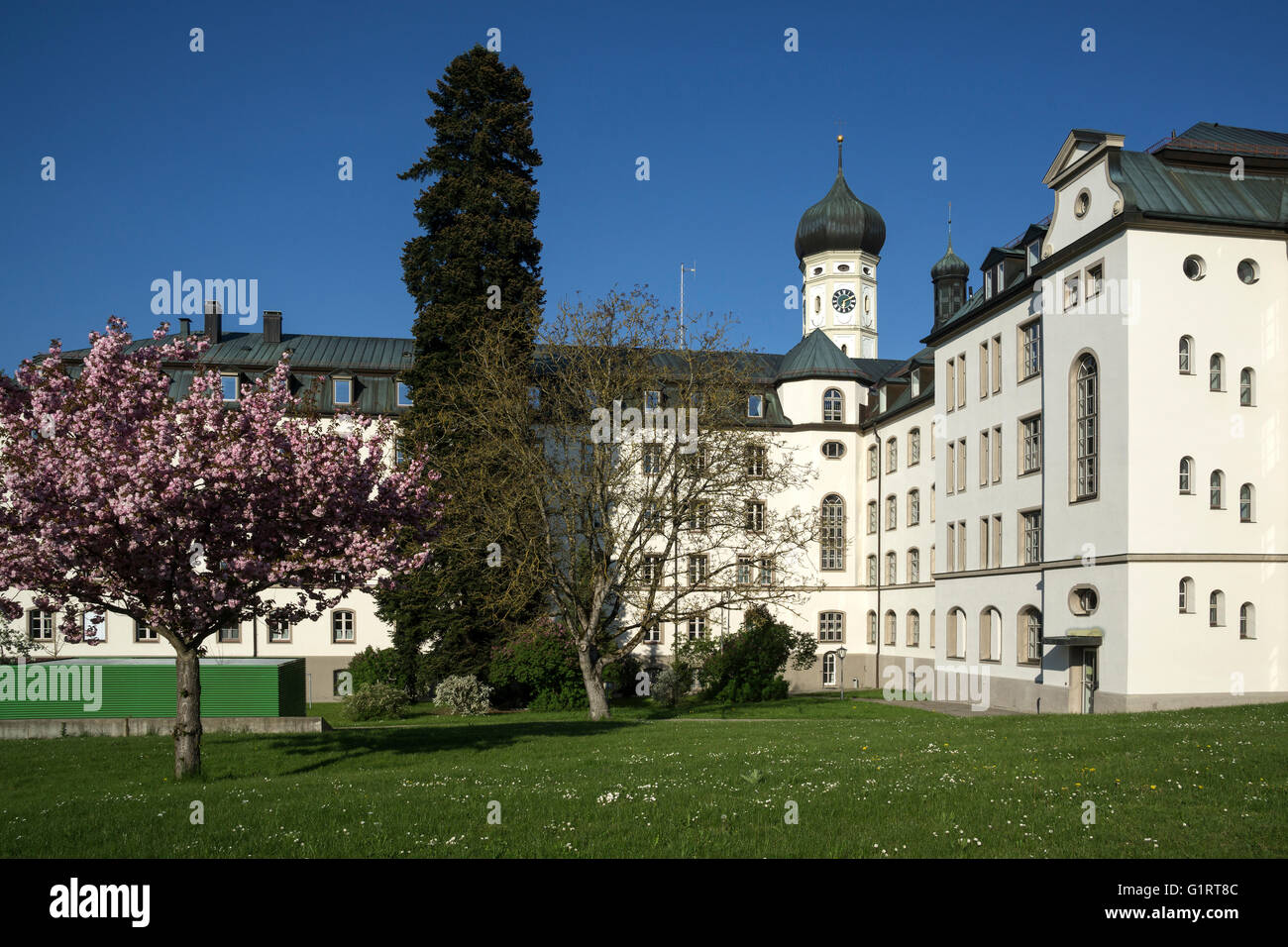 Monastery church and Monastery Ursberg, Franciscan St. Joseph ...