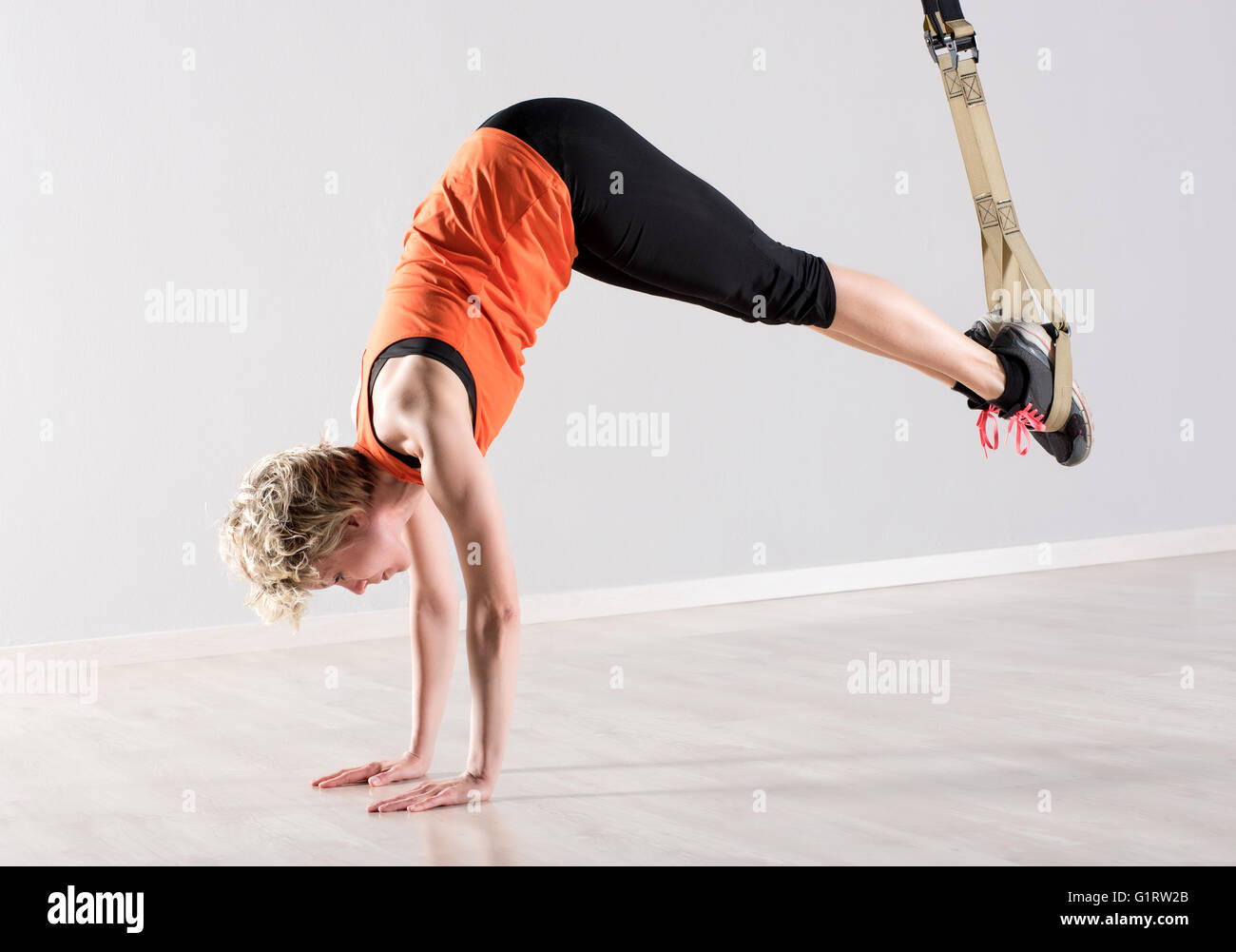 Balancing on hands hi-res stock photography and images - Alamy