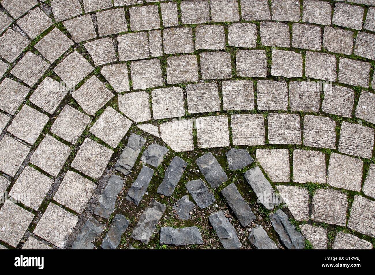 Cobblestone Path Background