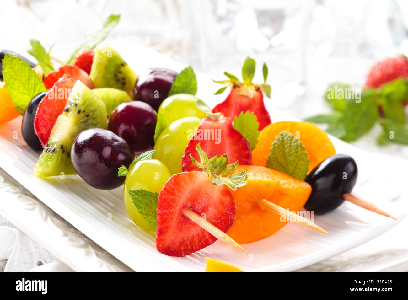 Homemade picnic fresh fruits hi-res stock photography and images - Alamy