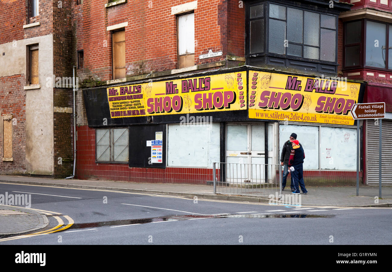 Closed shops, business ceased trading, and properties in decline,Street ...