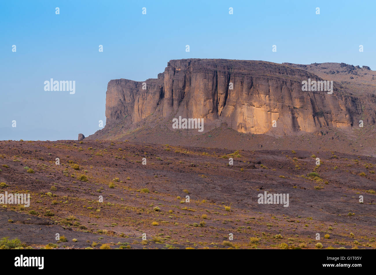 Moroccan mountain in High Atlas Mountains, Morocco, Africa Stock Photo ...