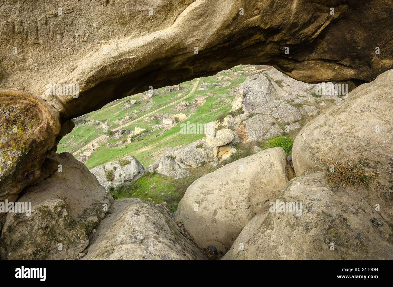 Panoramic view uplistsikhe ancient rock hi-res stock photography and ...