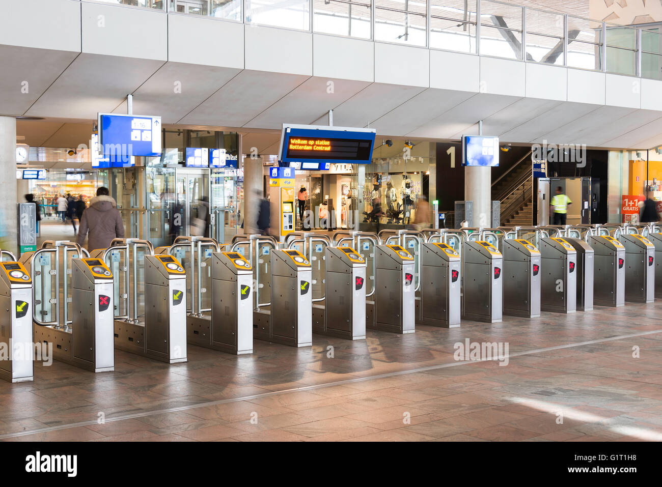 Rotterdam subway construction hi-res stock photography and images - Alamy