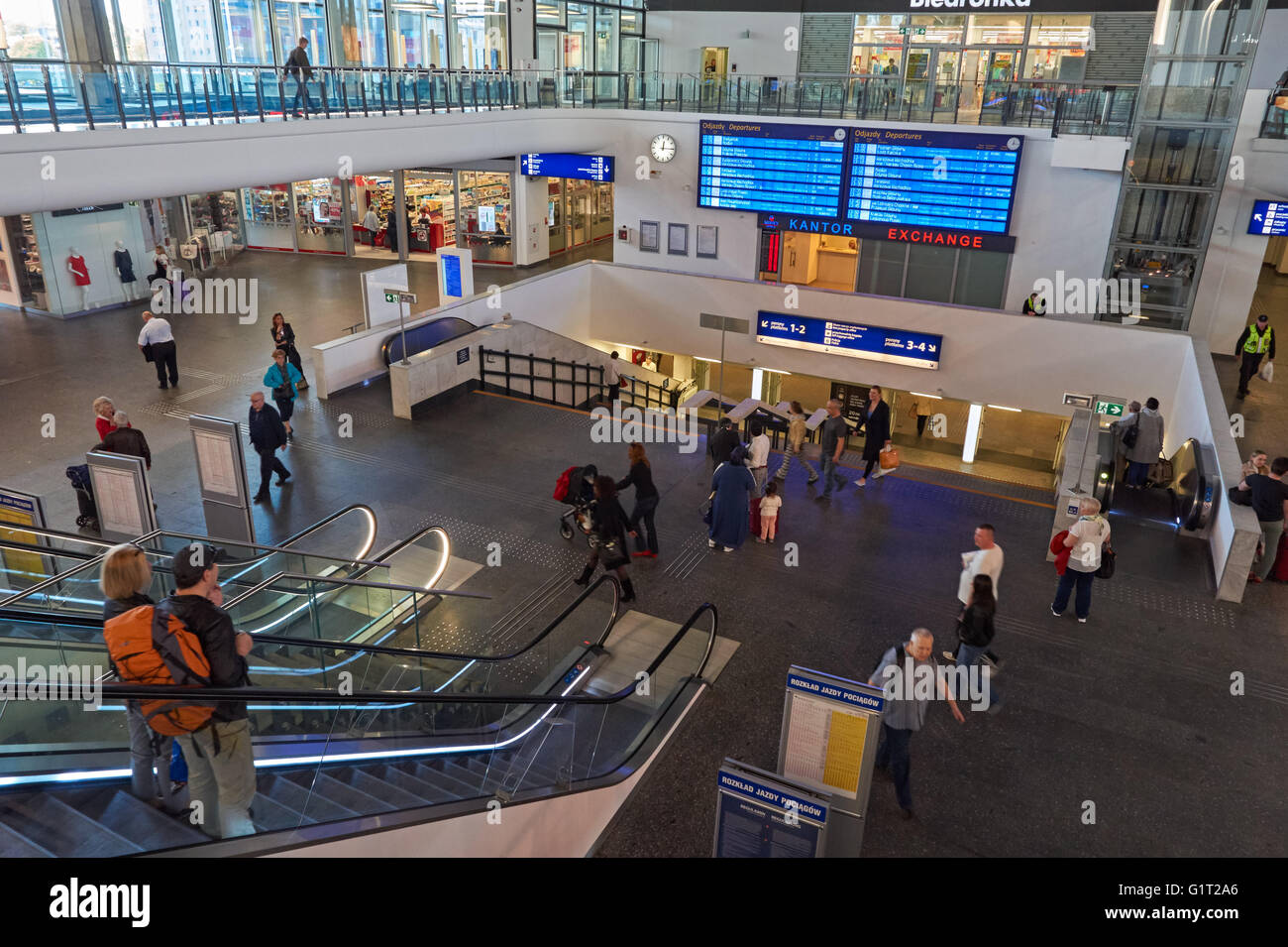 Warsaw central station hi-res stock photography and images - Alamy