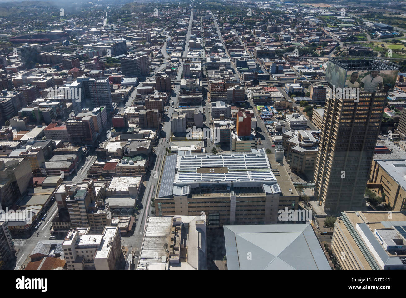 The Johannesburg city skyline Stock Photo - Alamy