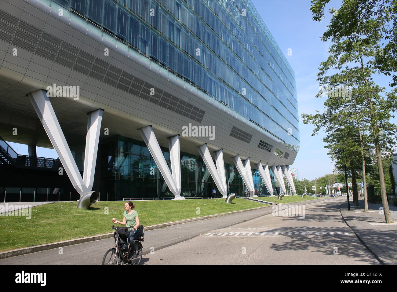 ING House (2002), former headquarters of ING Group at the business ...