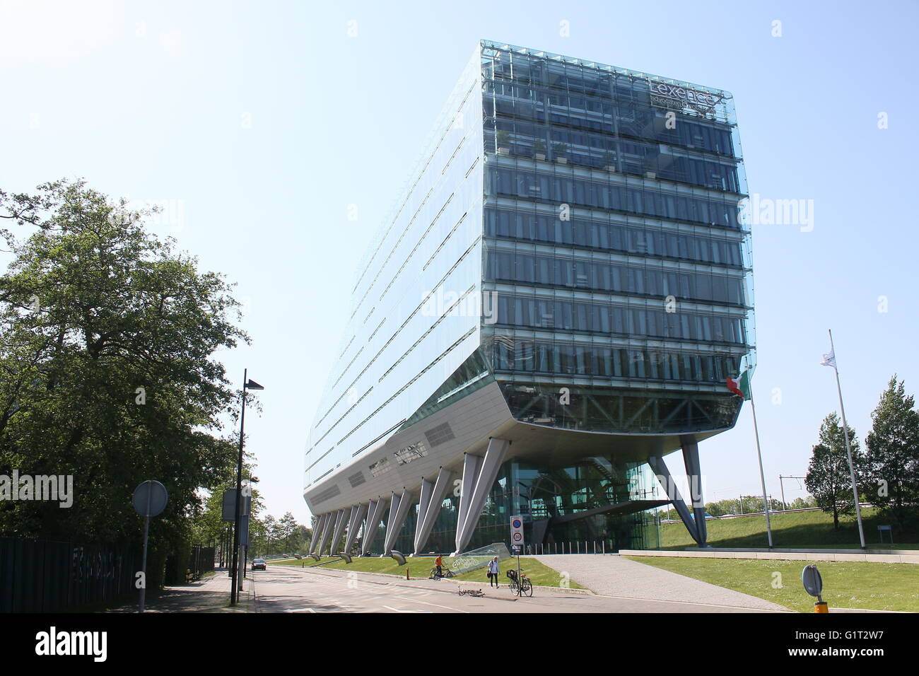ING House (2002), former headquarters of ING Group at the business ...