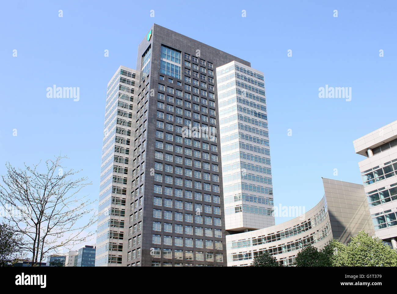 ABN Amro Bank Headquarters, Amsterdam Zuidas financial district ...
