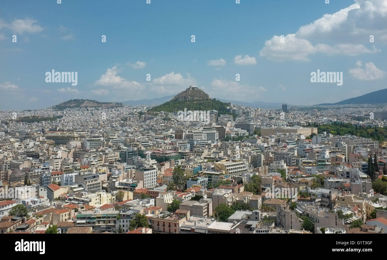 Greek city scape athens hi-res stock photography and images - Alamy