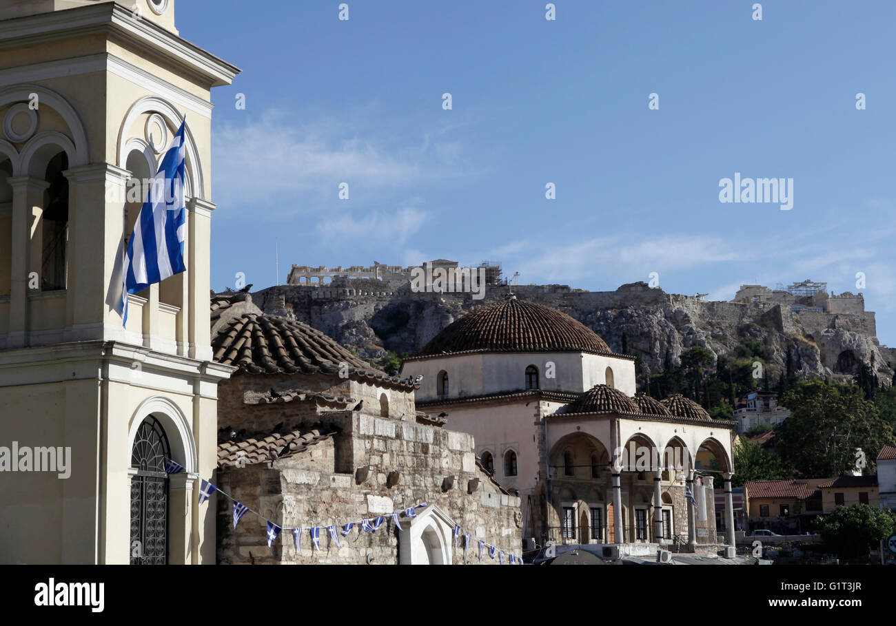Church of St. Mary Pantanassa & Tzistarakis Mosque in Monastiraki ...