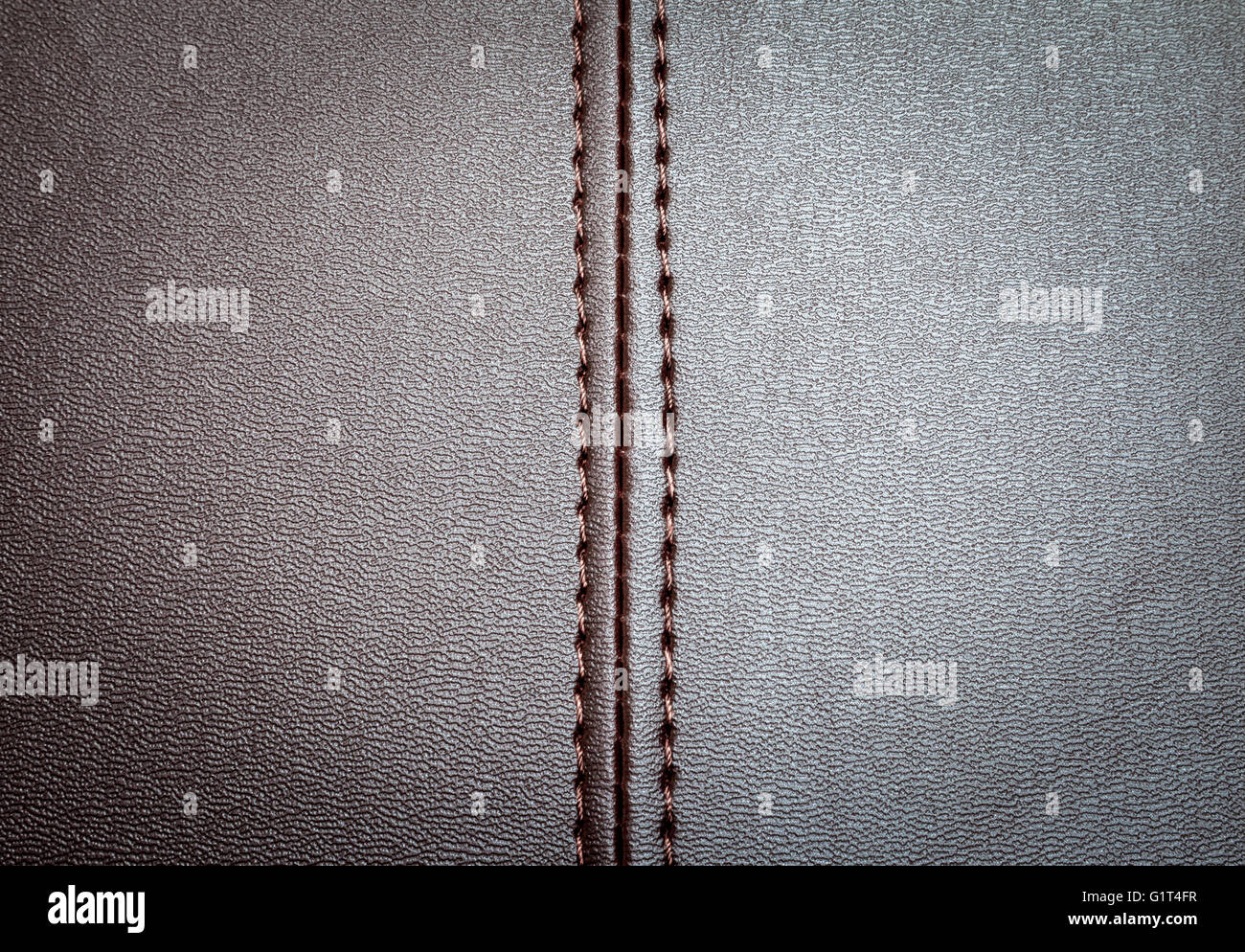 leather texture with a vertical seam Stock Photo - Alamy