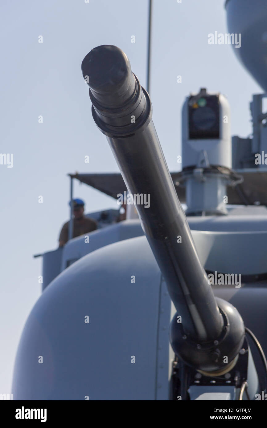 german navy cannon Stock Photo - Alamy