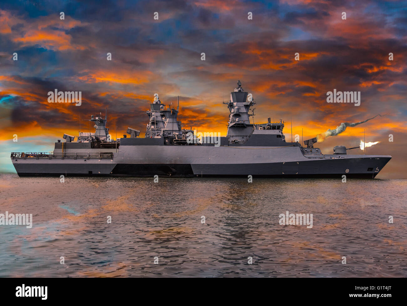 Corvette warship hi-res stock photography and images - Alamy