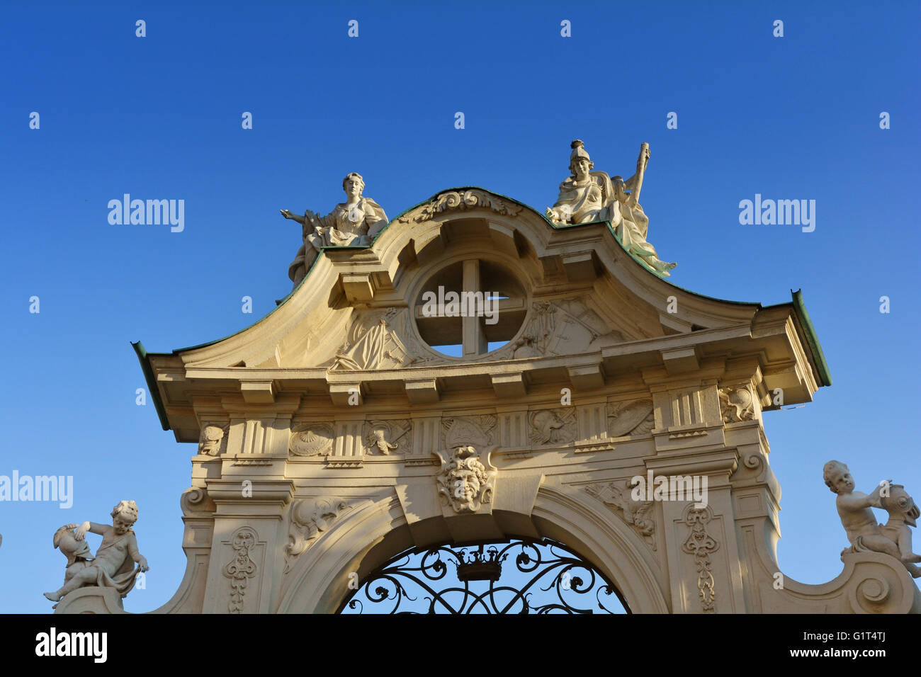 Baroque gate hi-res stock photography and images - Alamy