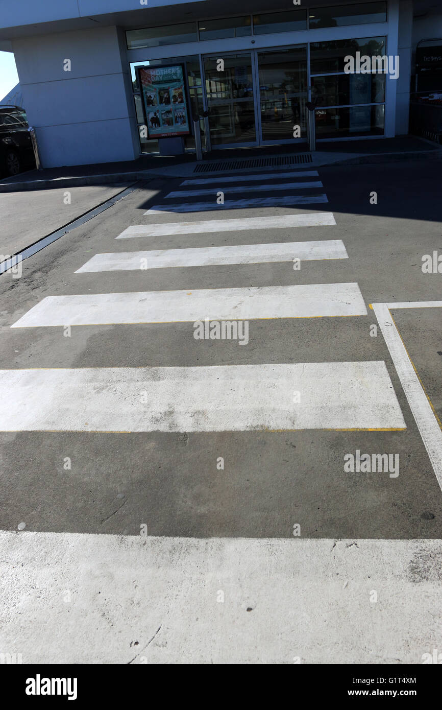 Zebra crossing road safety hi-res stock photography and images - Alamy