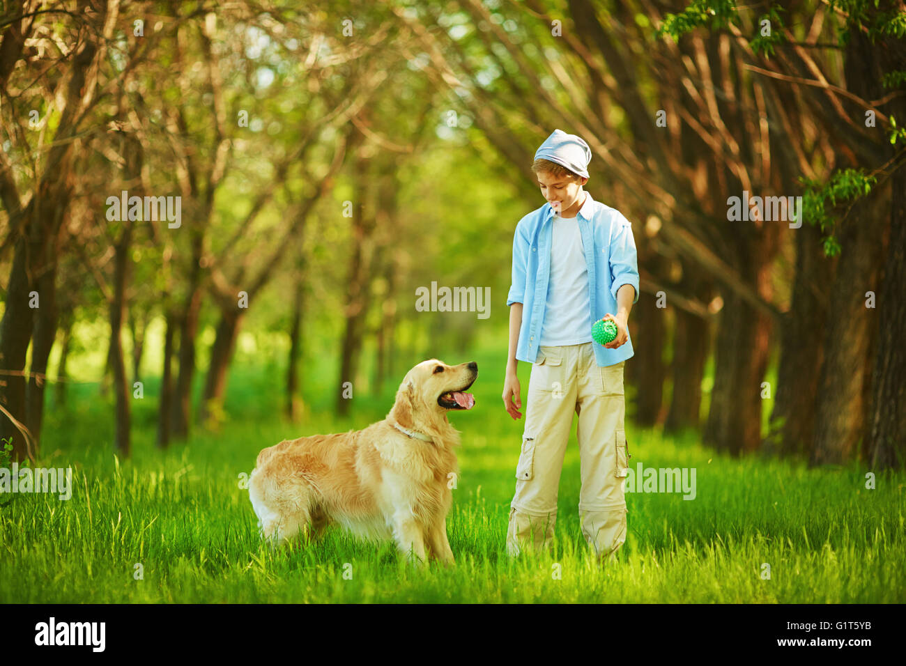Walking with friend Stock Photo - Alamy