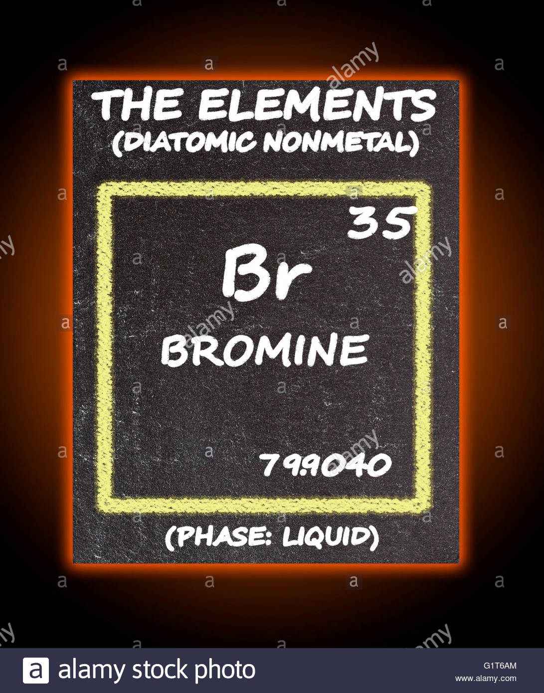 Atomic Number 35 High Resolution Stock Photography and Images - Alamy