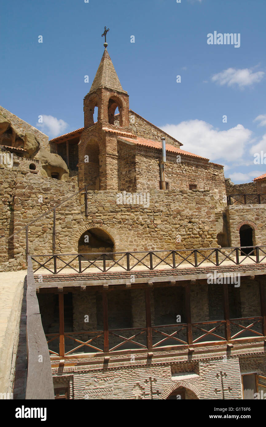 Udabno monastery, David Gareja, Georgia Stock Photo - Alamy