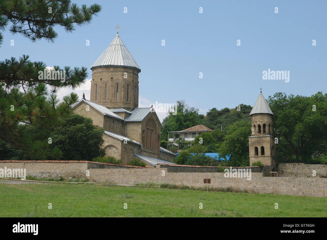 Samtavro Church in Mtskheta, Georgia Stock Photo - Alamy