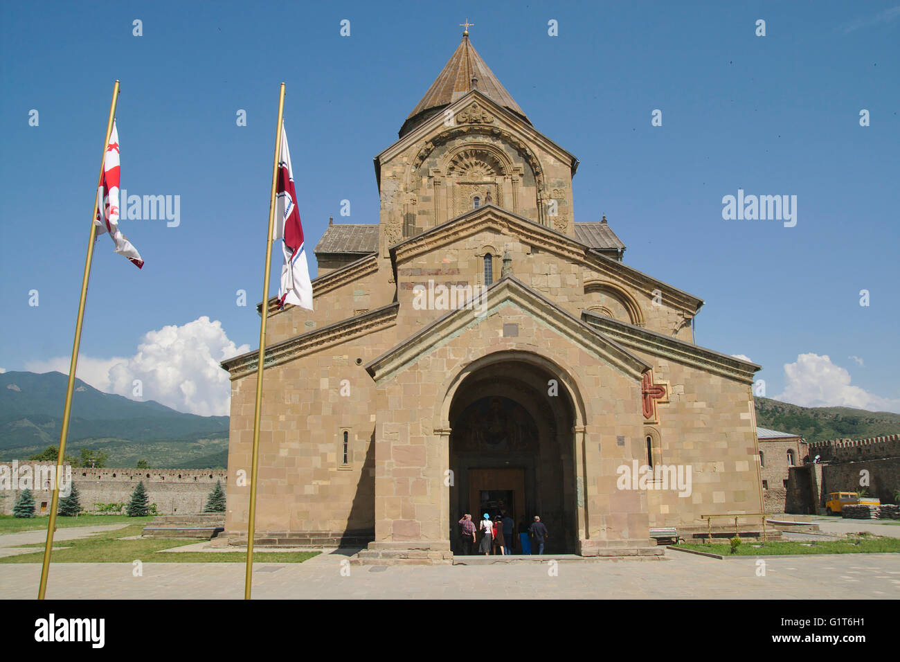 Svetitskhoveli cathedral in mtskheta hi-res stock photography and ...