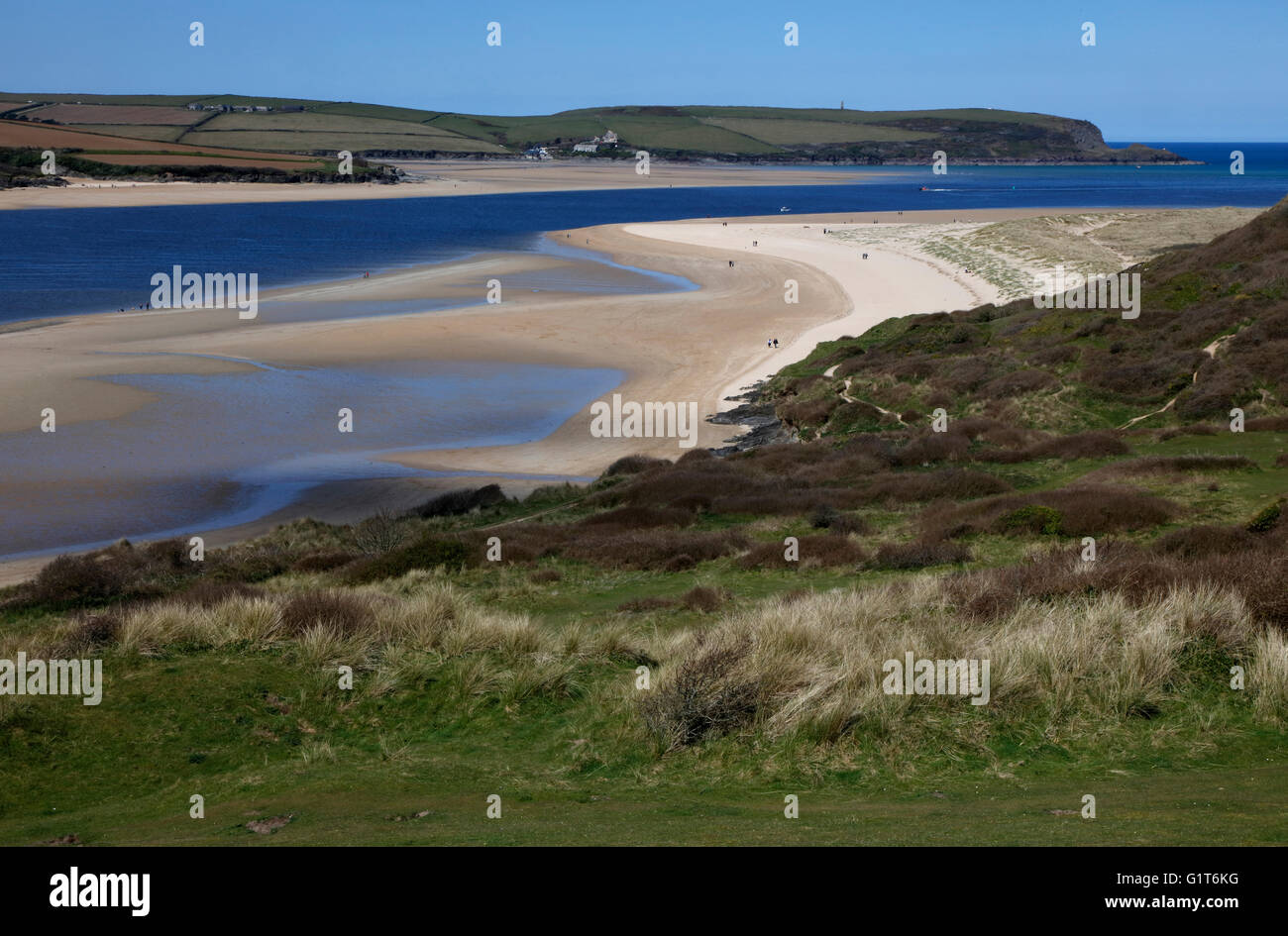 Rock estuary cornwall hi-res stock photography and images - Alamy