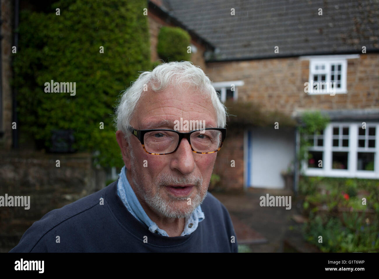 Photographer and former picture editor, Christopher Angeloglou outside ...