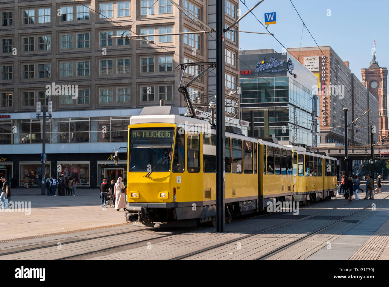 Berlin tram hi-res stock photography and images - Alamy