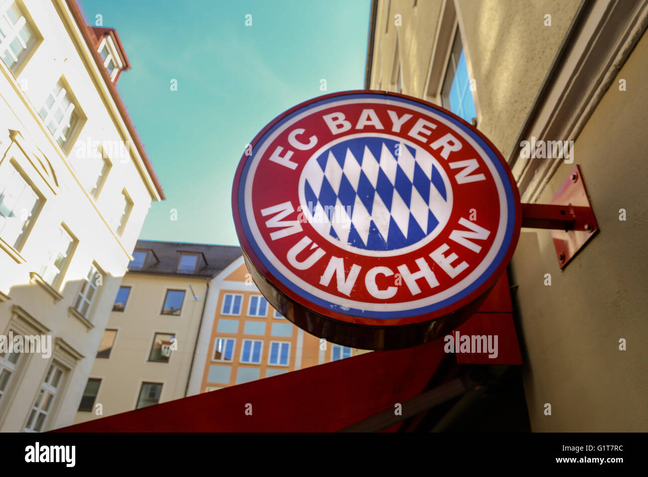 FC BAYERN MUNCHEN SIGN Stock Photo - Alamy
