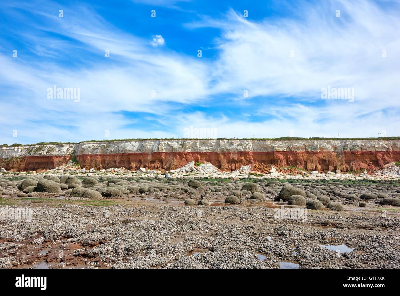 Hunstanton cliffs hi-res stock photography and images - Alamy