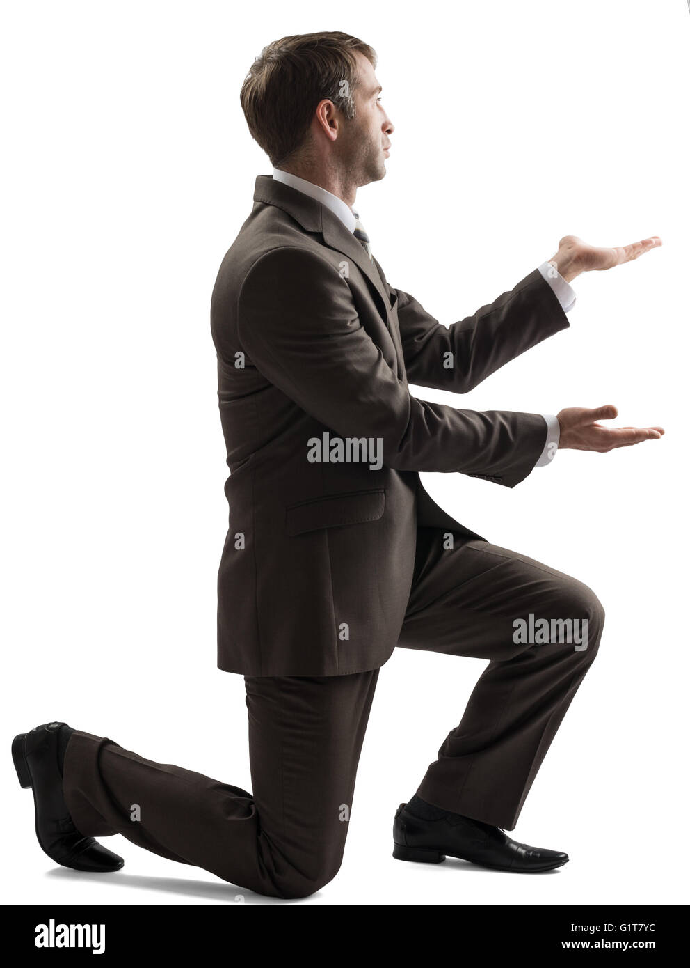 Hand human up position Cut Out Stock Images & Pictures - Alamy