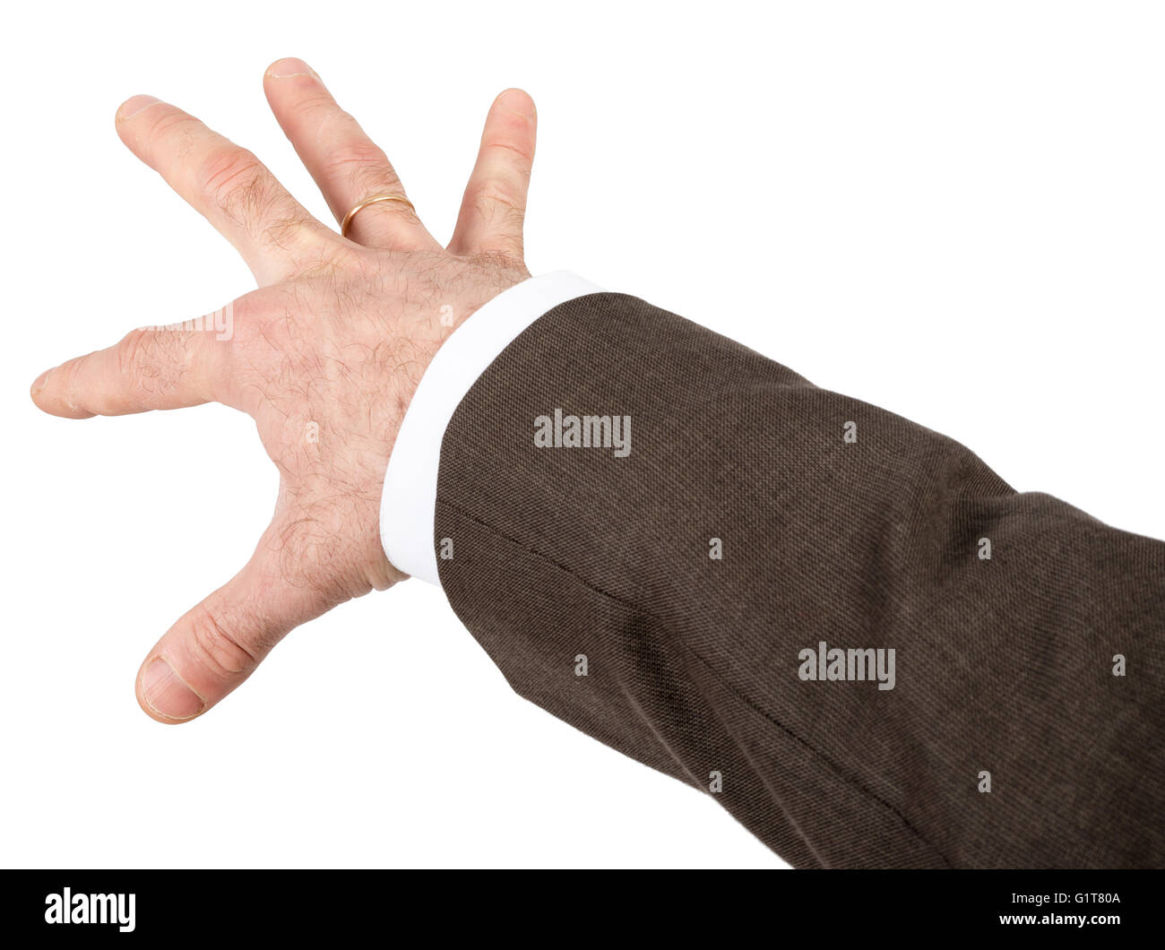 Business man hand Stock Photo - Alamy