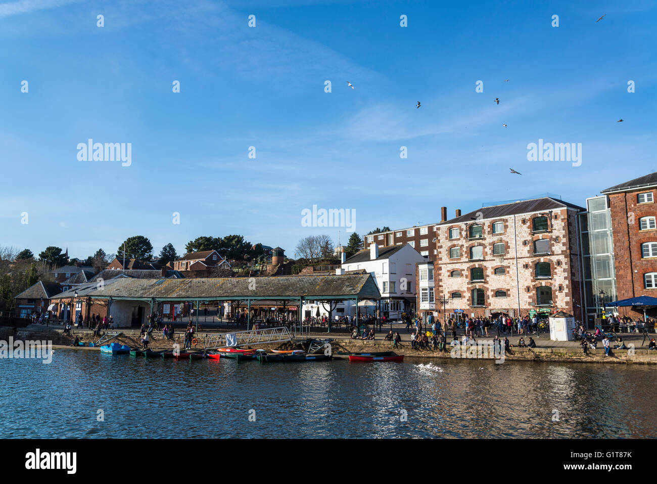 Exeter historic quayside hi-res stock photography and images - Alamy