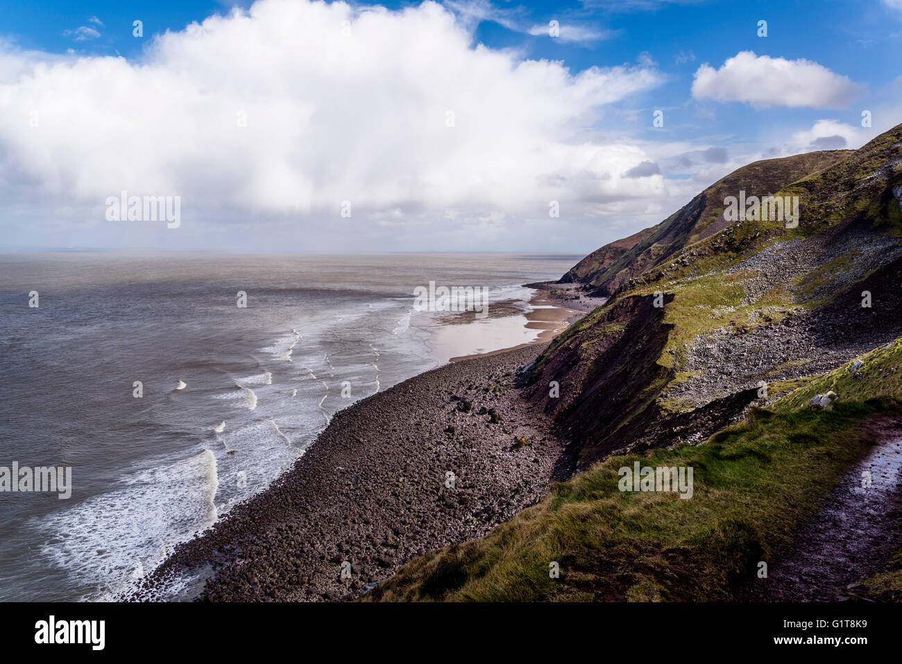 Hurlstone point somerset hi-res stock photography and images - Alamy