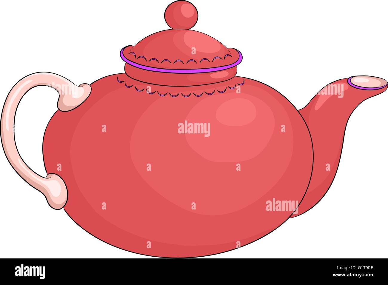 Tea thing Stock Vector Images - Alamy