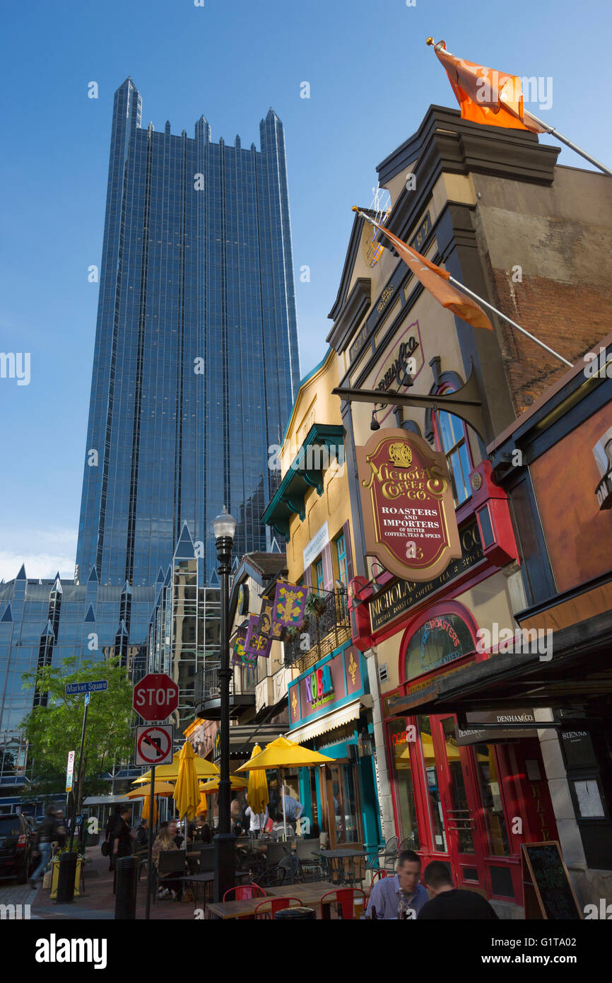 Market Square Pittsburgh Stock Photos & Market Square Pittsburgh Stock ...