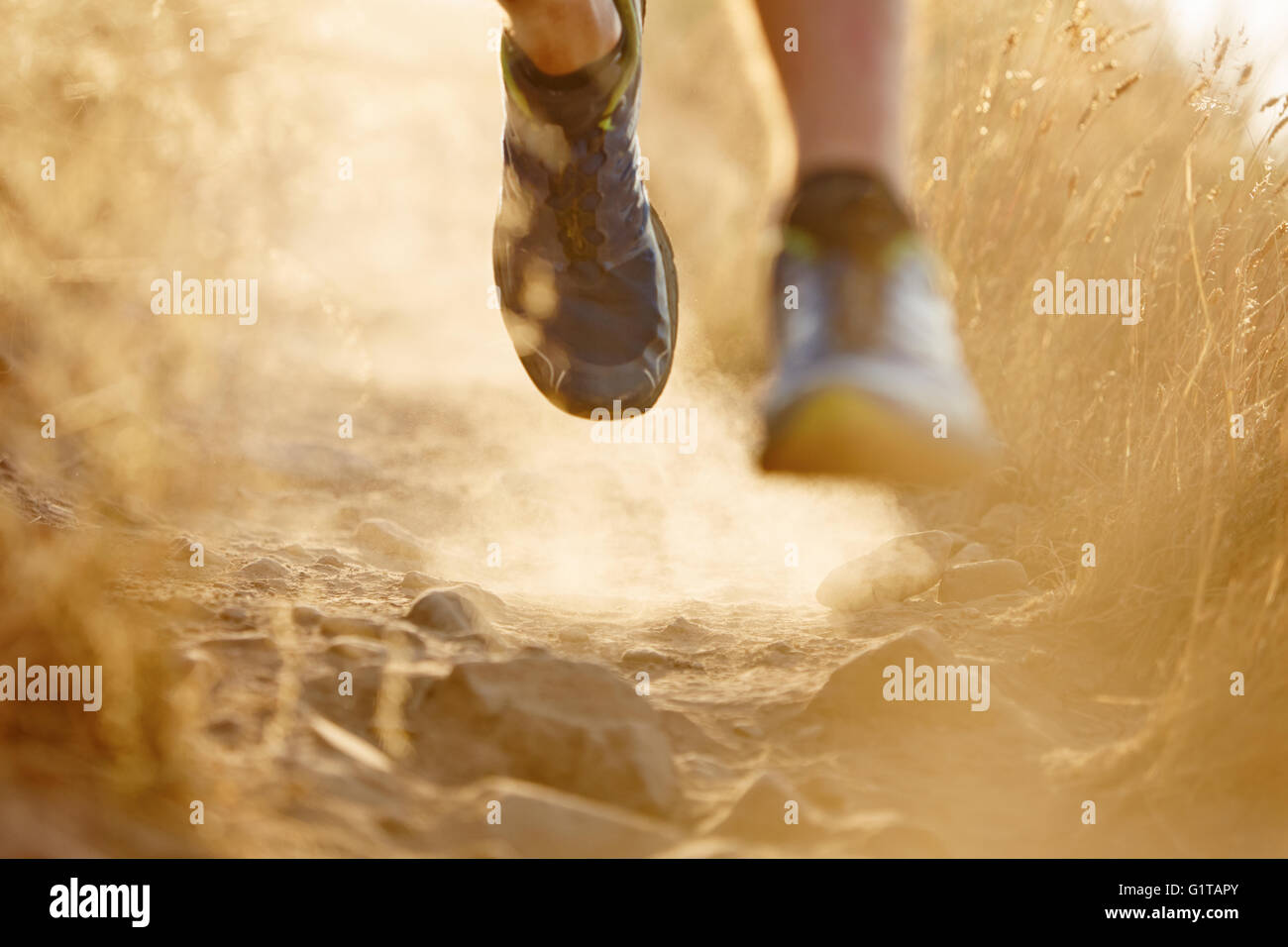 Runners feet hi-res stock photography and images - Alamy