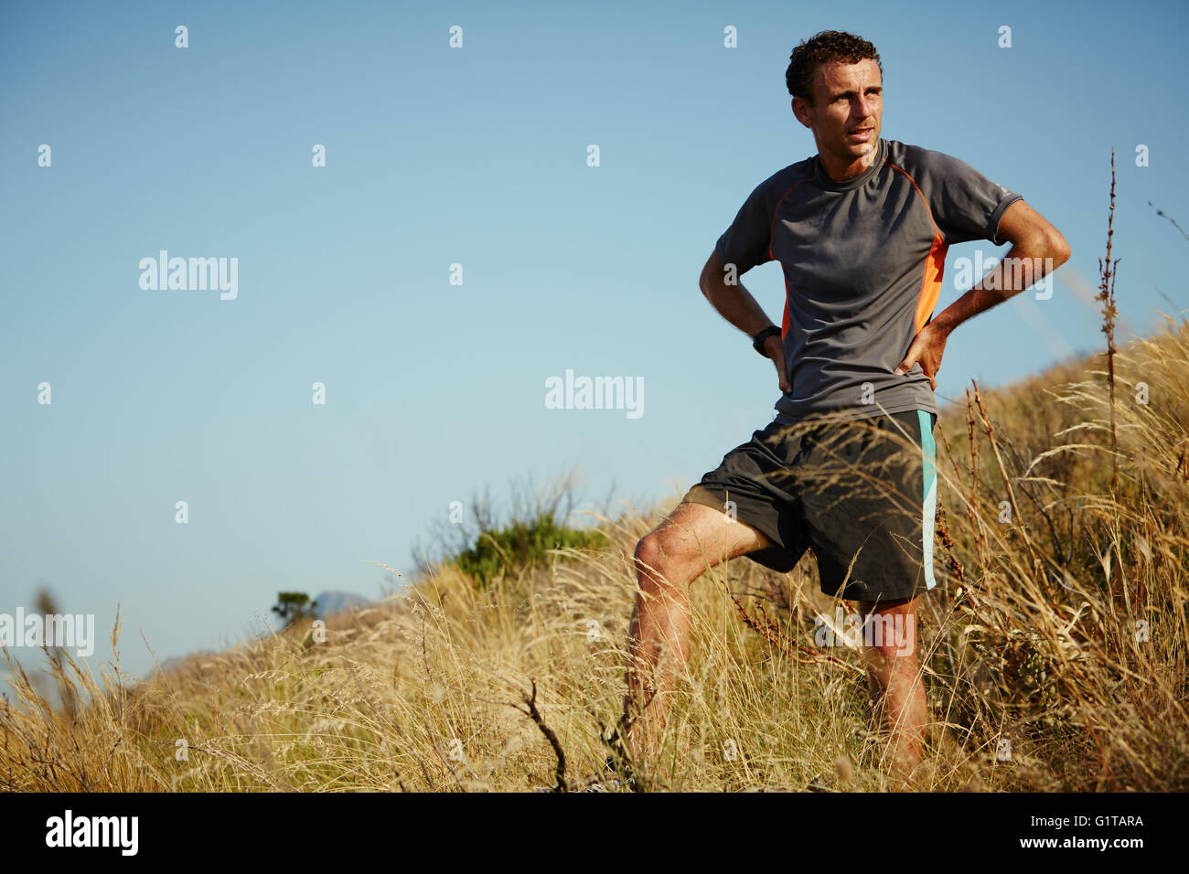 Tired runner hi-res stock photography and images - Alamy