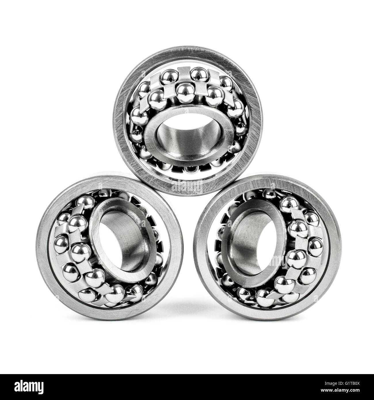 Ball bearing isolated on white background Stock Photo - Alamy