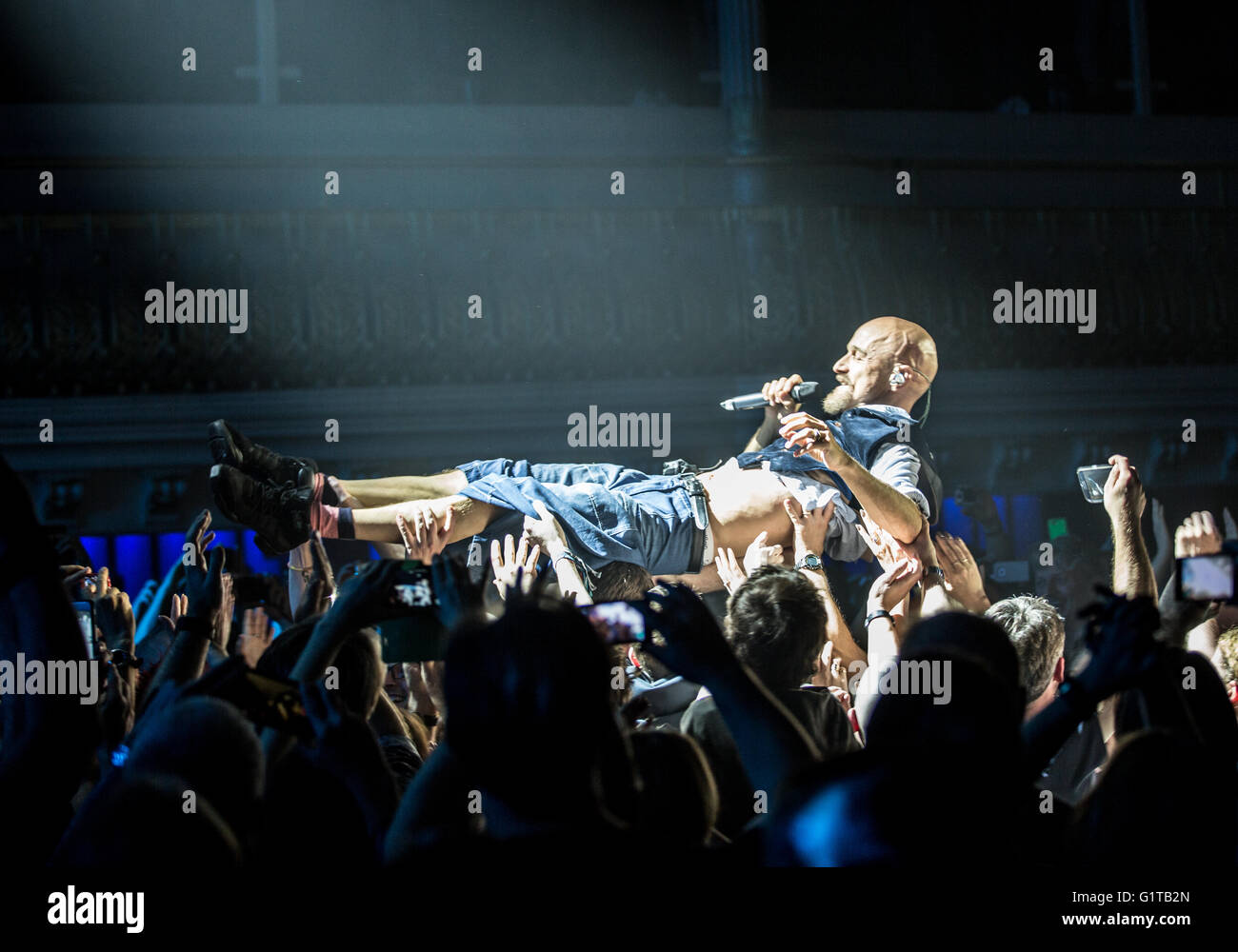 James performing at the O2 Academy Bournemouth Stock Photo - Alamy
