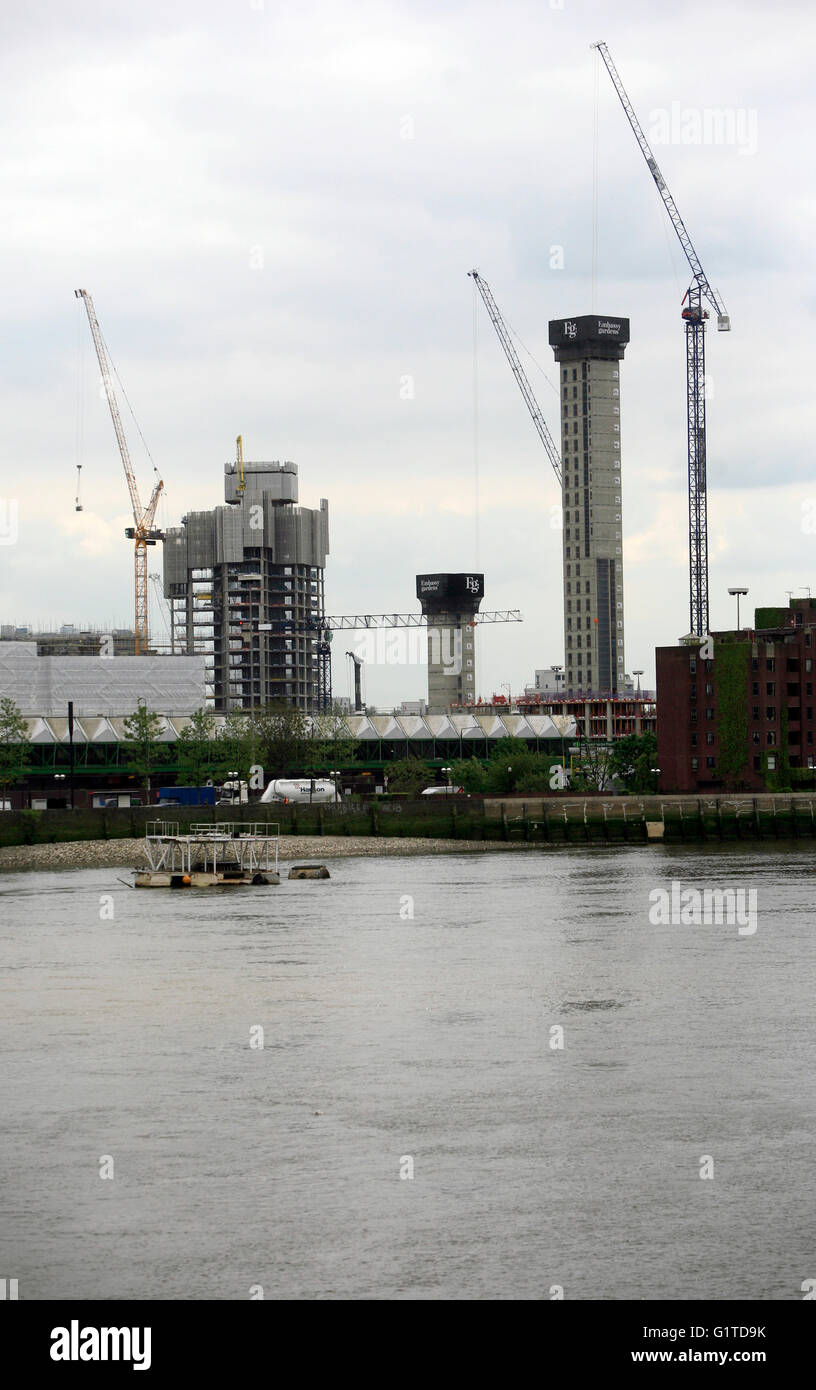 Embassy gardens development hi-res stock photography and images - Alamy