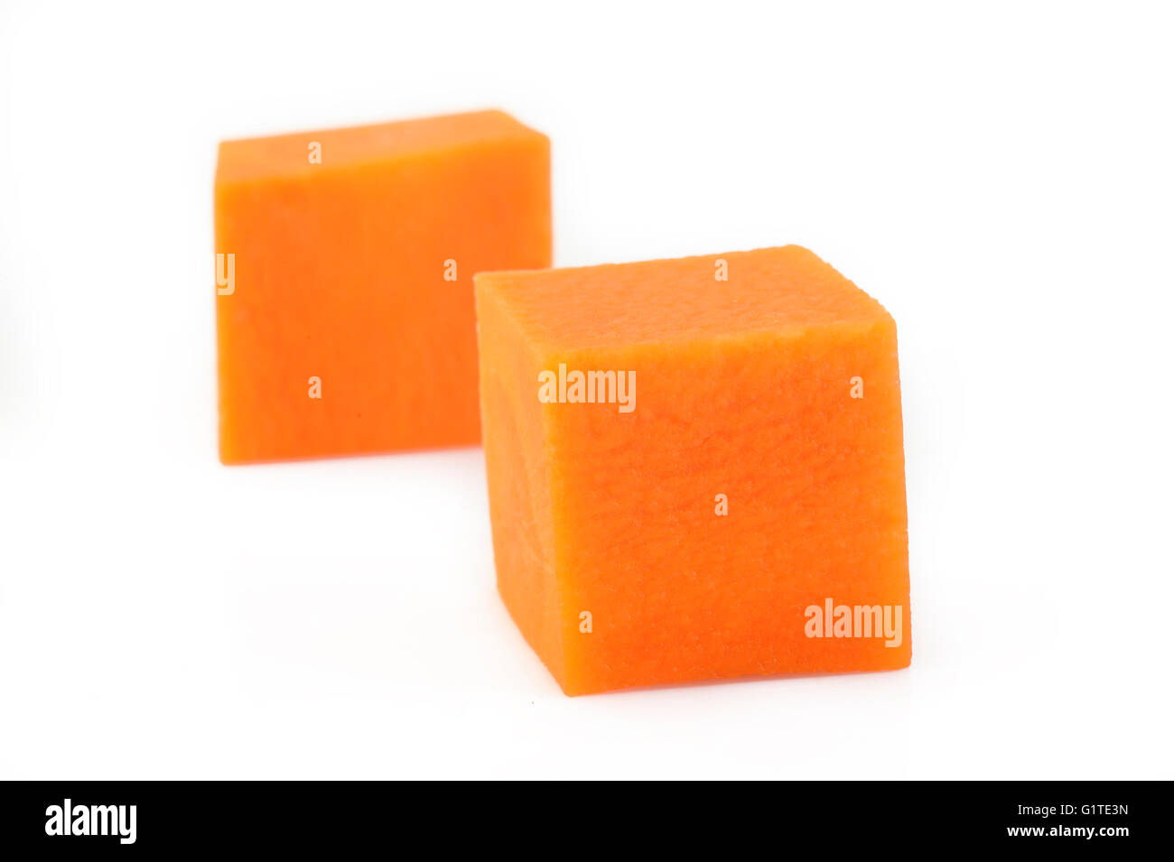 Carrot cube hi-res stock photography and images - Alamy