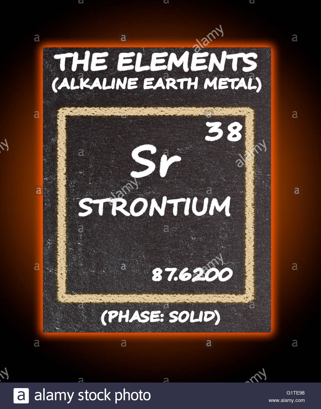 Element Strontium Stock Photos & Element Strontium Stock Images - Alamy