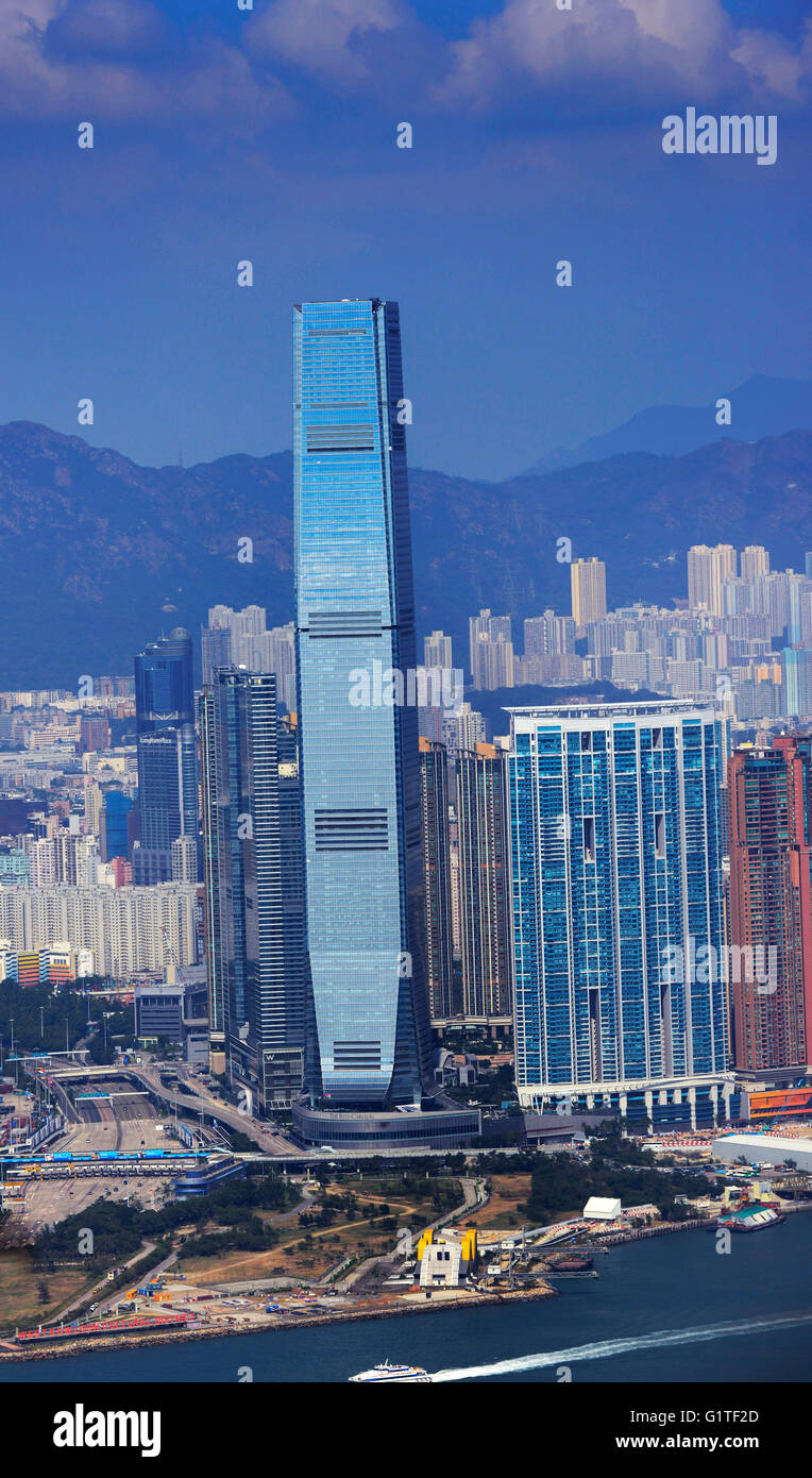 ICC tower in Hong Kong Stock Photo - Alamy