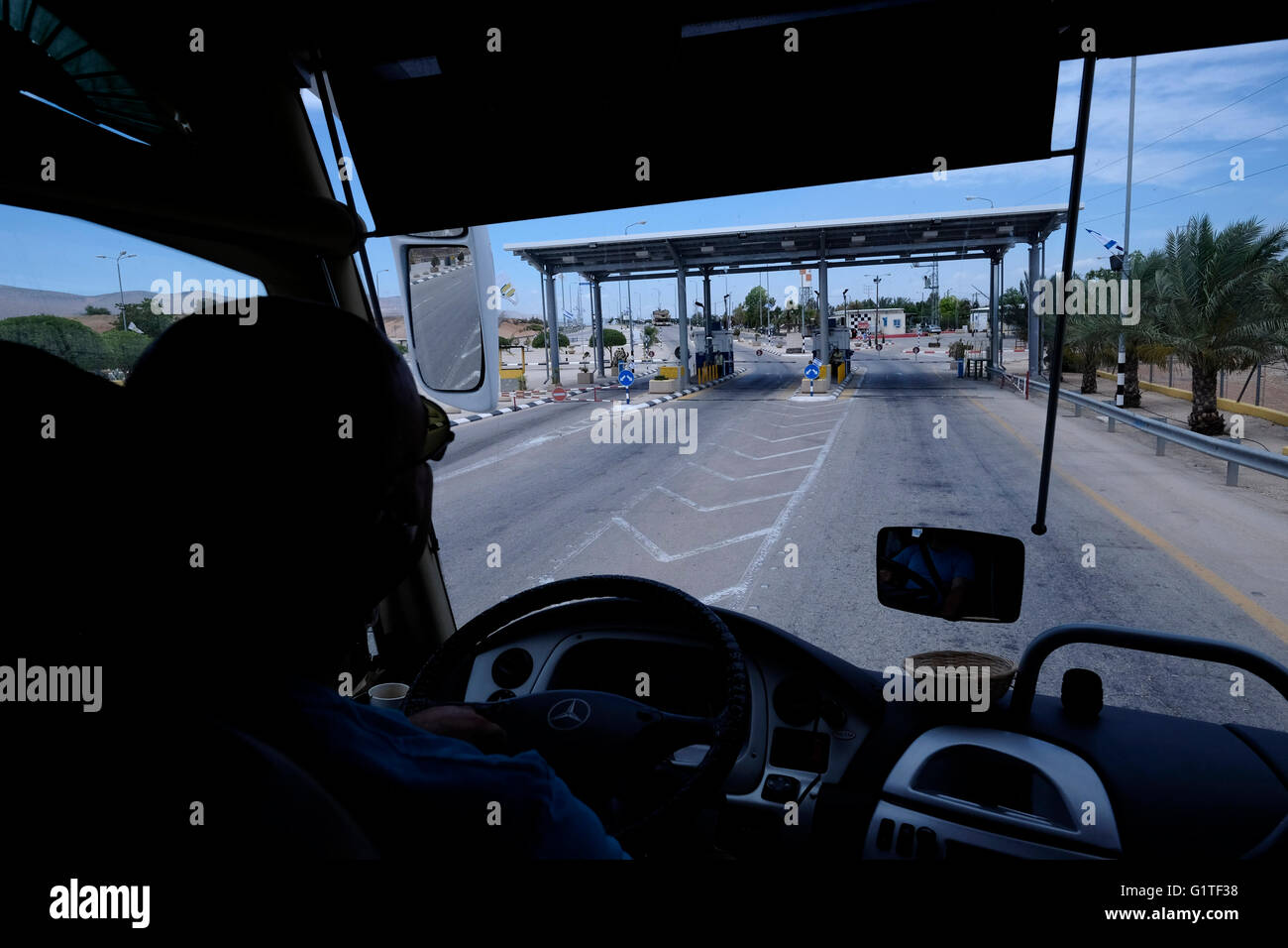 Military Checkpoint Control Israel High Resolution Stock Photography ...