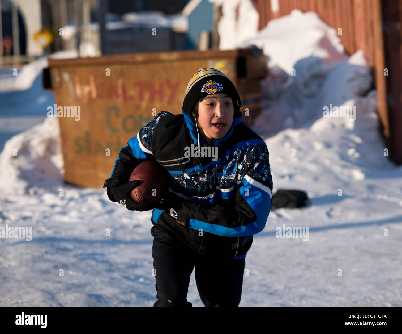 Barrow, Alaska, USA. 17th Apr, 2016. Marc Lester/Alaska Dispatch News ...