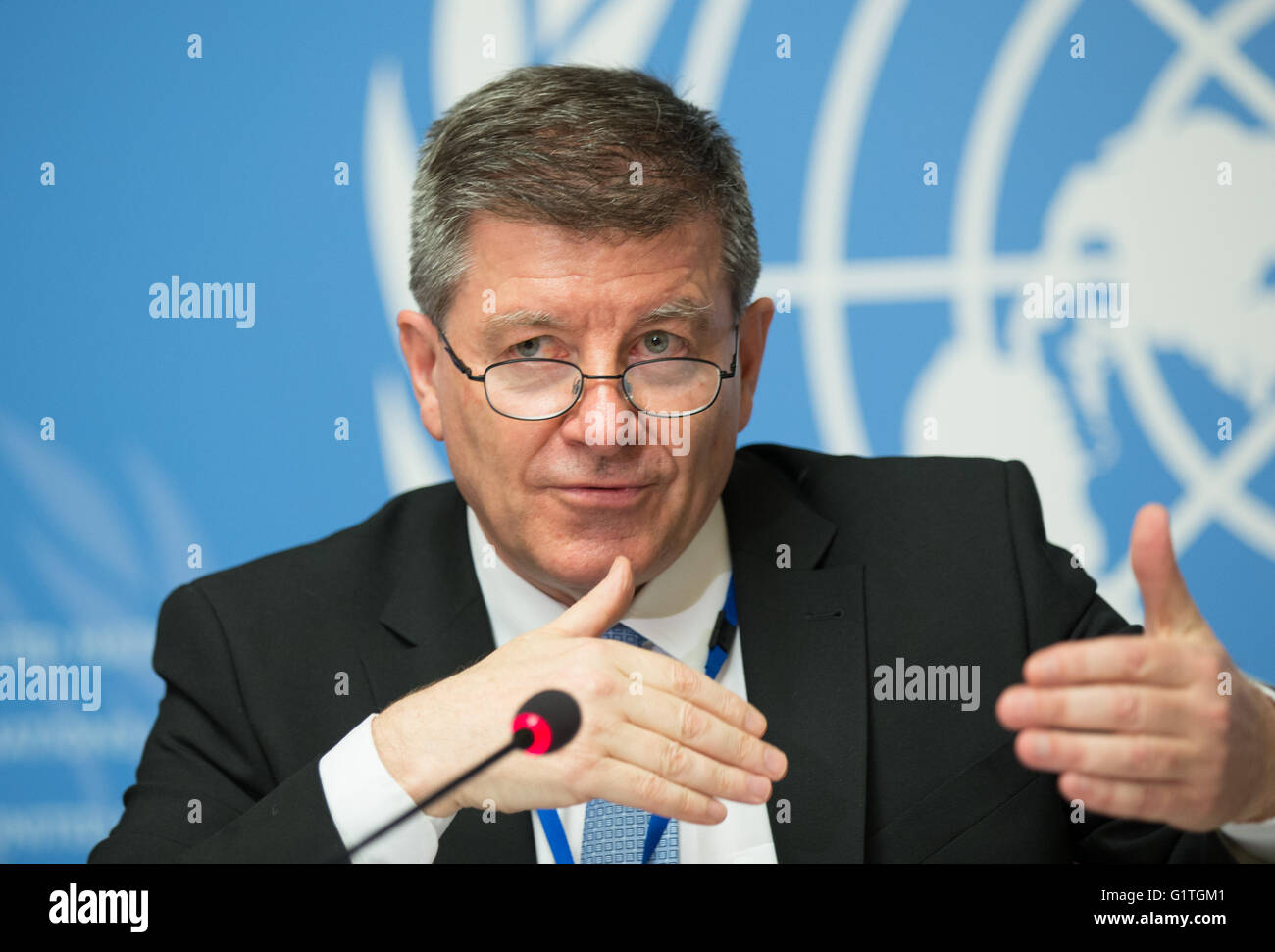Geneva, Switzerland. 18th May, 2016. International Labour Organization ...